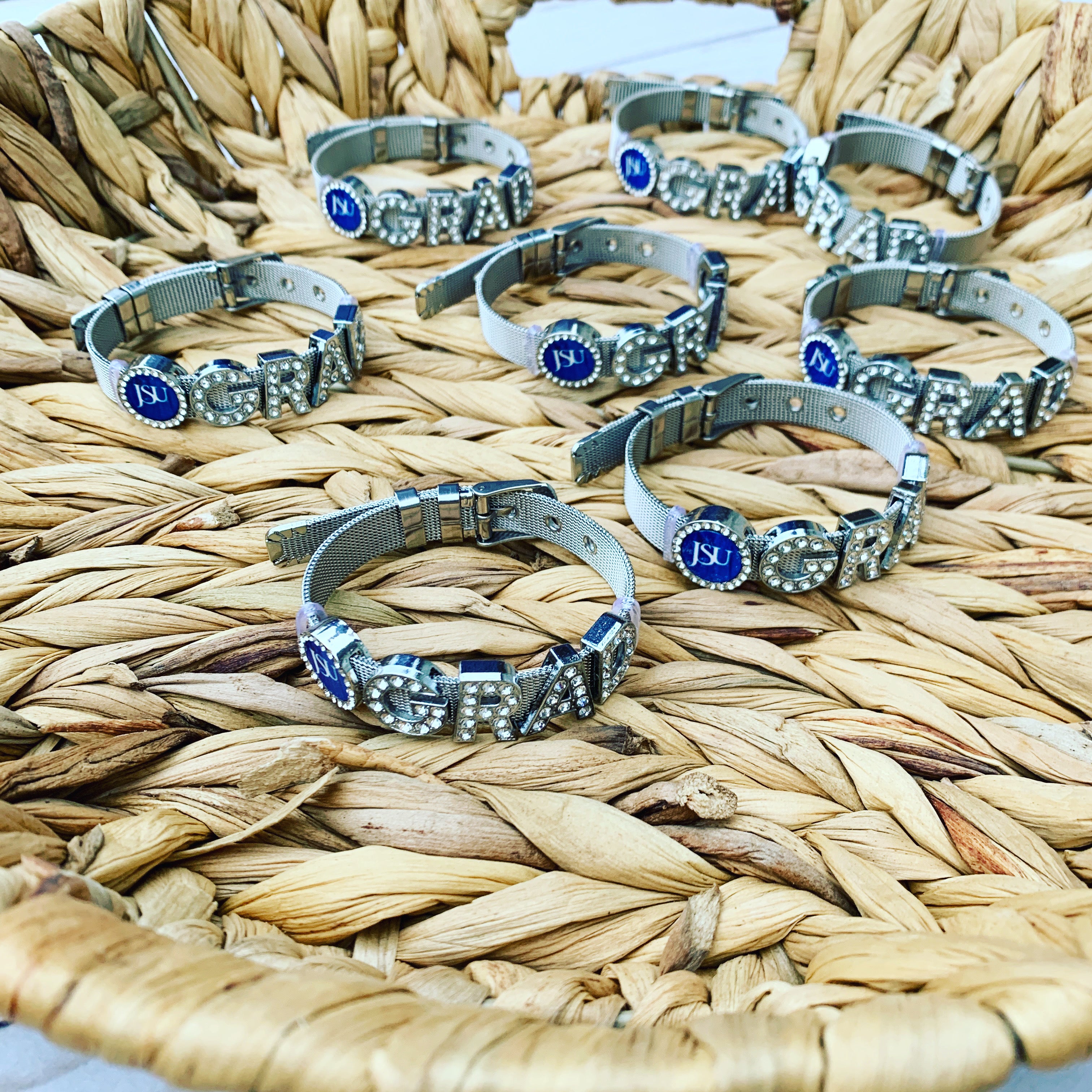 JSU Grad Charm Bracelet – Arika Made