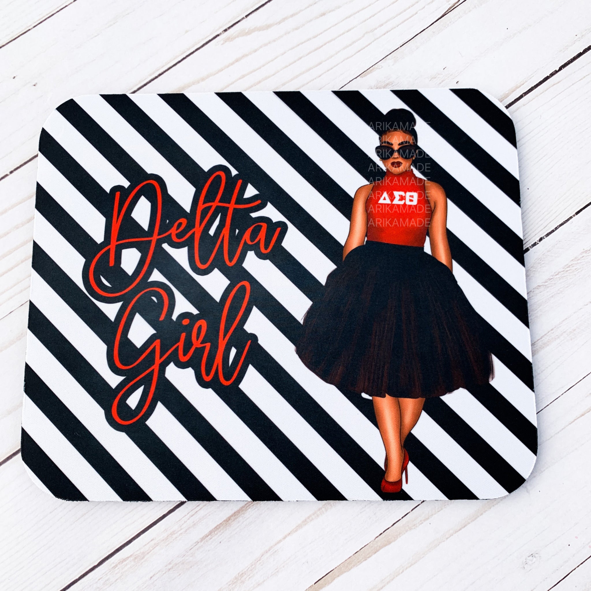 Delta Sigma Theta Delta Girl Mousepad – Arika Made